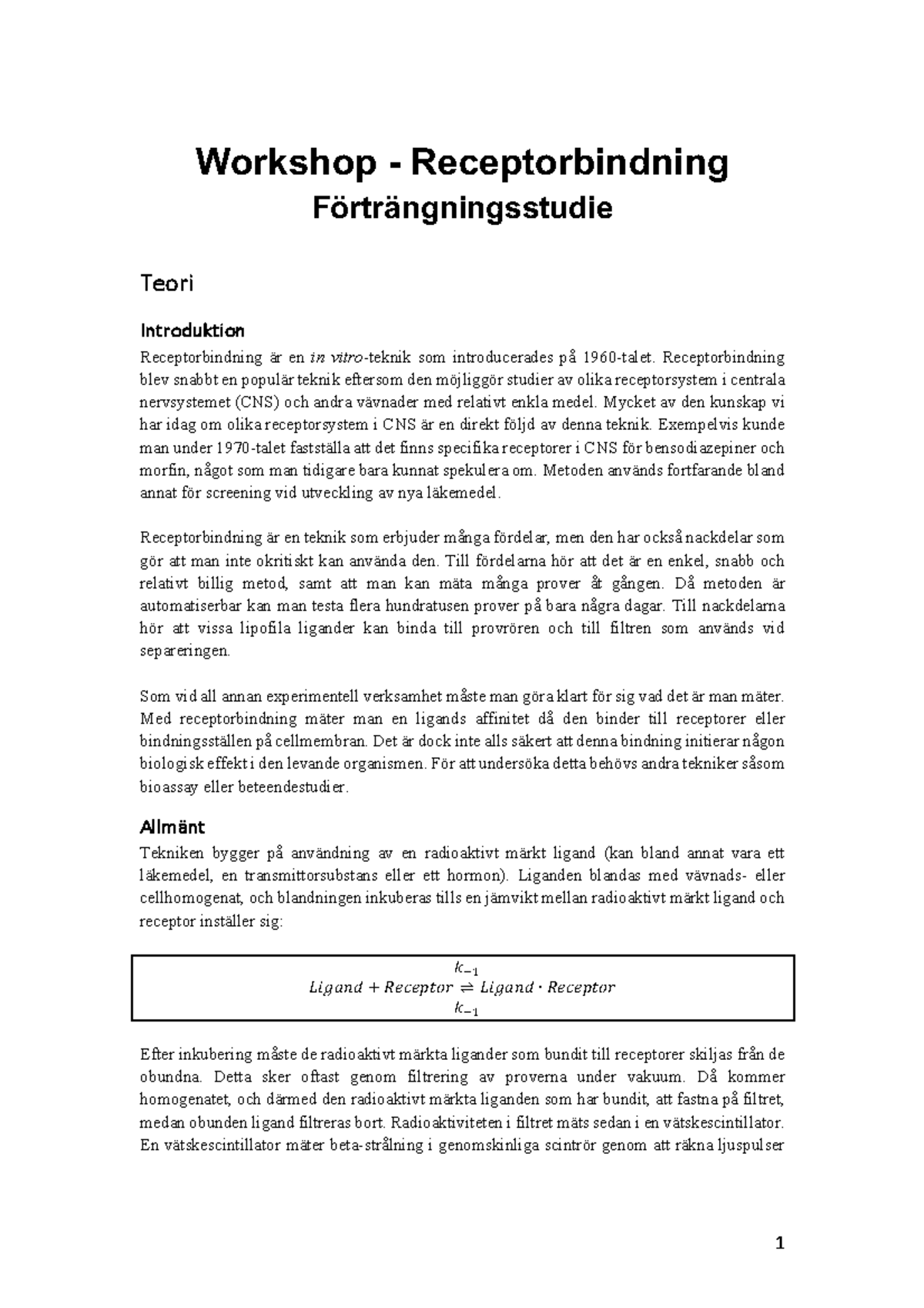 Receptorbindning handledning R3 HT2023 ALS-1 - Uppsala Universitet ...