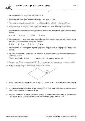 Zadania ze skala przykladowe rozwiazania 01 - Zadania ze skalą ...