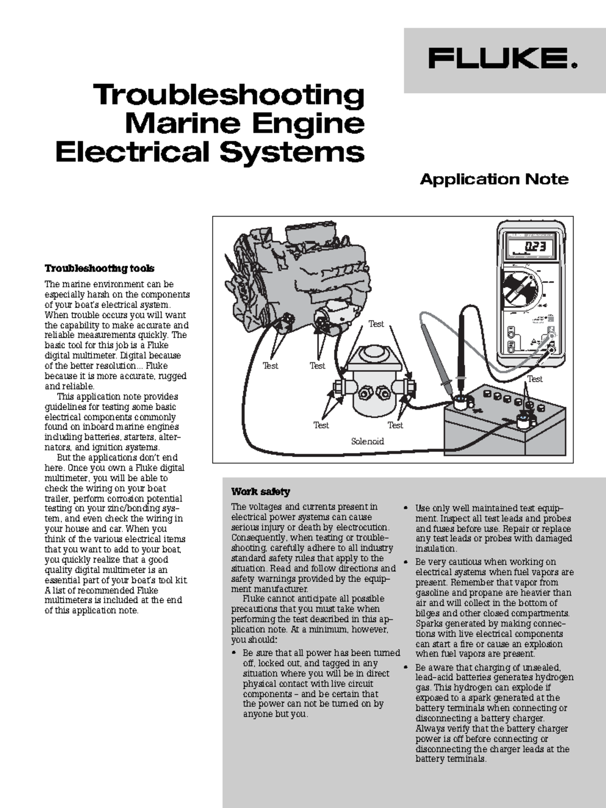 B0270b u Troubleshooting marine electrical system - Application Note ...