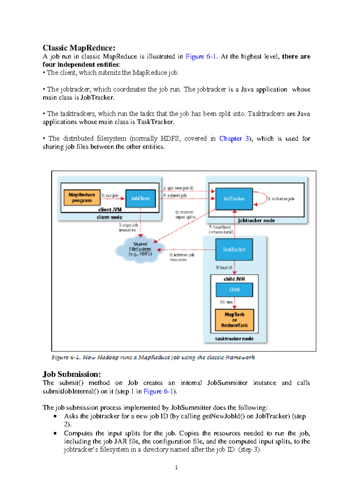 BDA UNIT 4 - BDA subject unit 4 notes - Classic MapReduce: A job run in ...