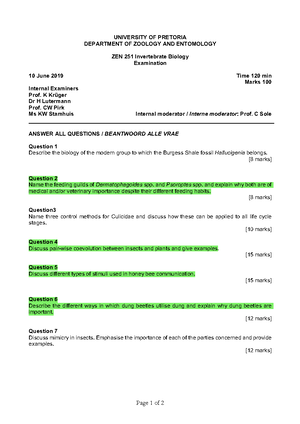 Microsoft Power Point - ZEN 251 Forensic Entomology 1 April UP ...