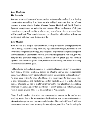 Chapter 1 The Pay Model - 1 - 1 Compensation – Twelfth Edition ...