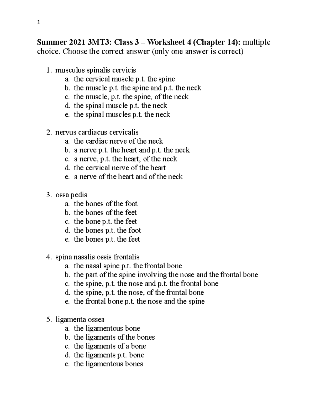 Summer 2021 3MT3 Class 3 - Worksheet 4 - Summer 2021 3MT3: Class 3 ...