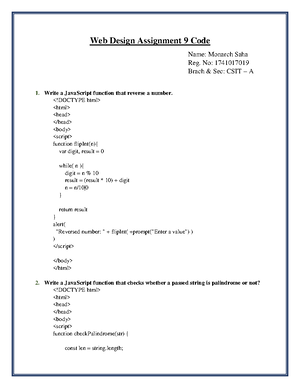 Tt - easy - Web Development Project - Studocu