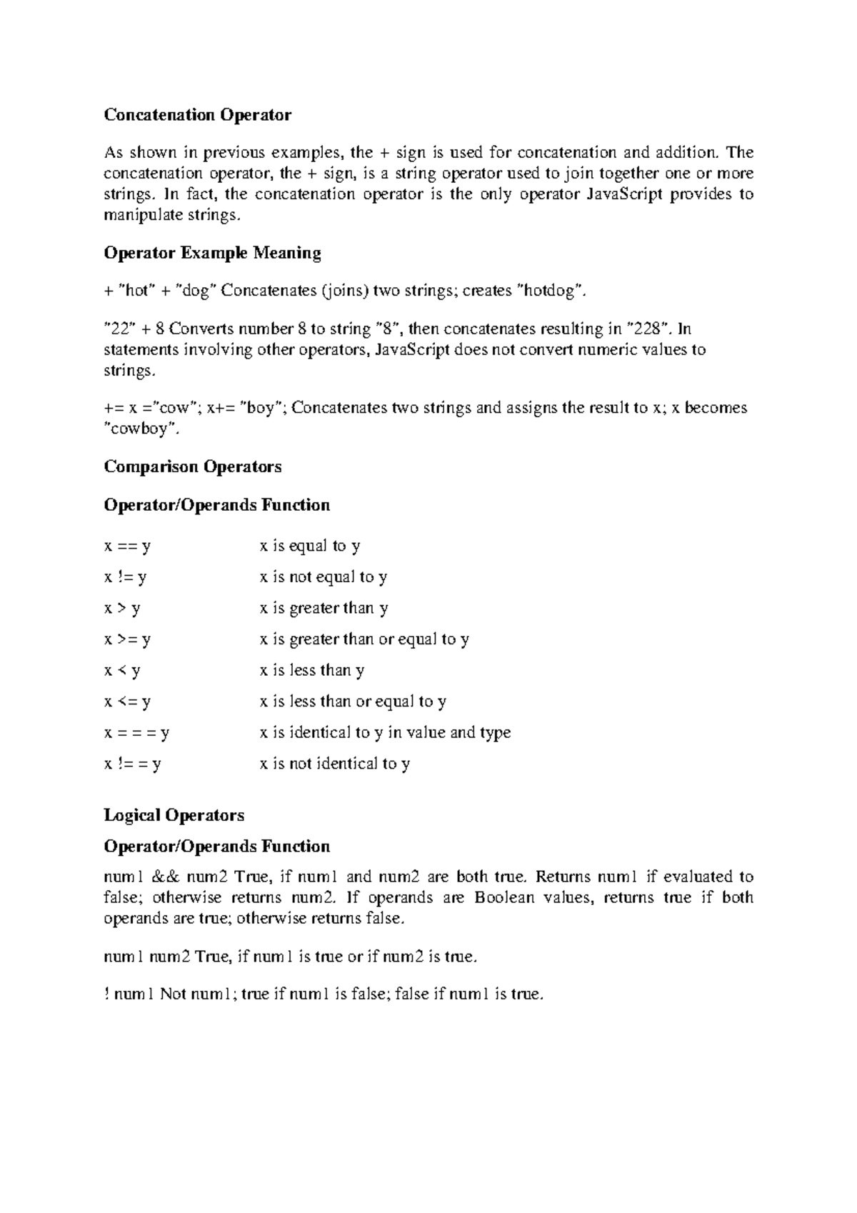 Lecture 1423183400-21-40 - Concatenation Operator As shown in previous ...