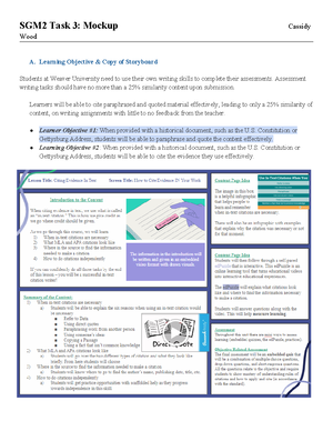 D297-4 Competency-Based e-Learning Experiences - Competency-Based e ...