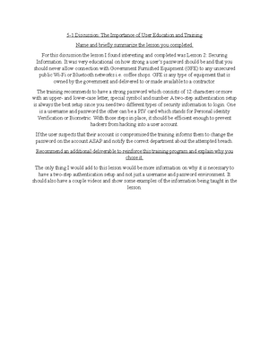 IT 253 Project One - ITIT 253 - IT 253 Project One Memo Template ...