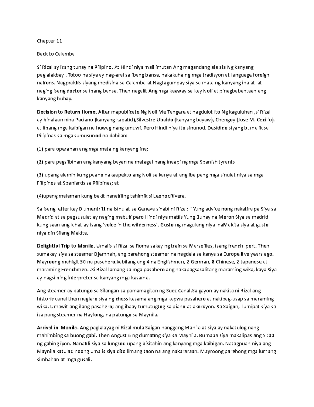 Chapter 11-WPS Office - For lecture - Chapter 11 Back to Calamba Si ...