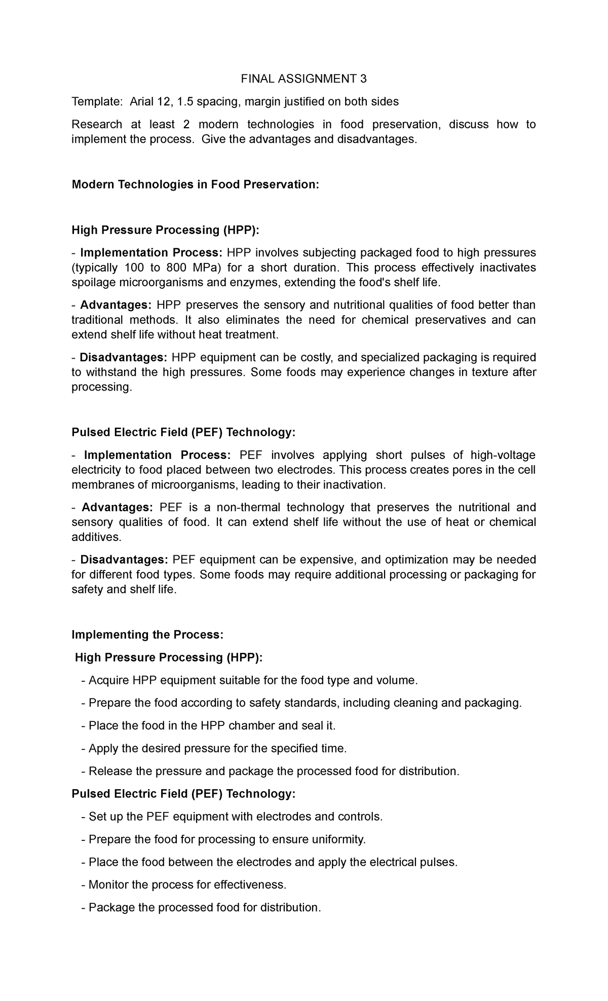 Espino Final Assignment 3 - FINAL ASSIGNMENT 3 Template: Arial 12, 1 ...