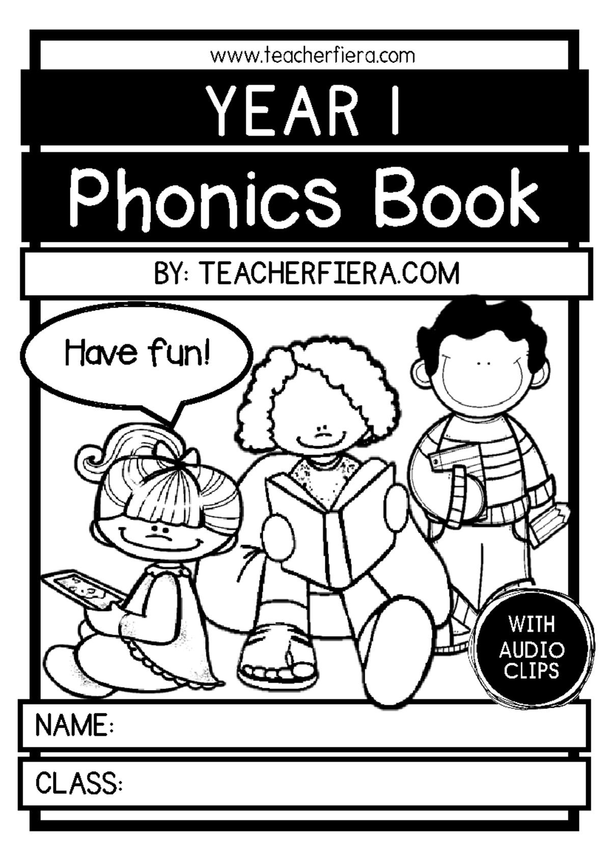 YEAR 1 Phonics BOOK - English as Second Language - YEAR 1 Phonics Book ...