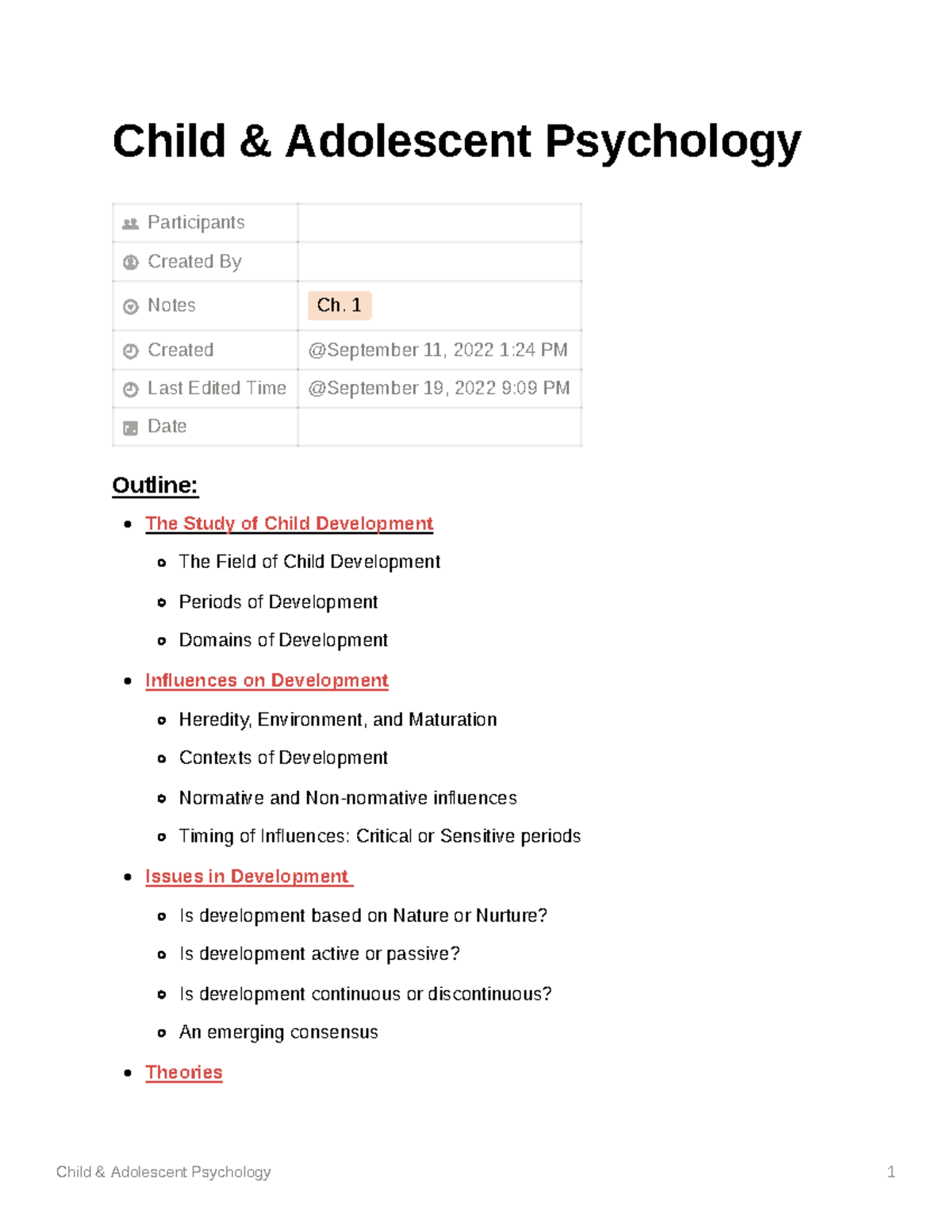 Child Adolescent Psychology - Child & Adolescent Psychology ...