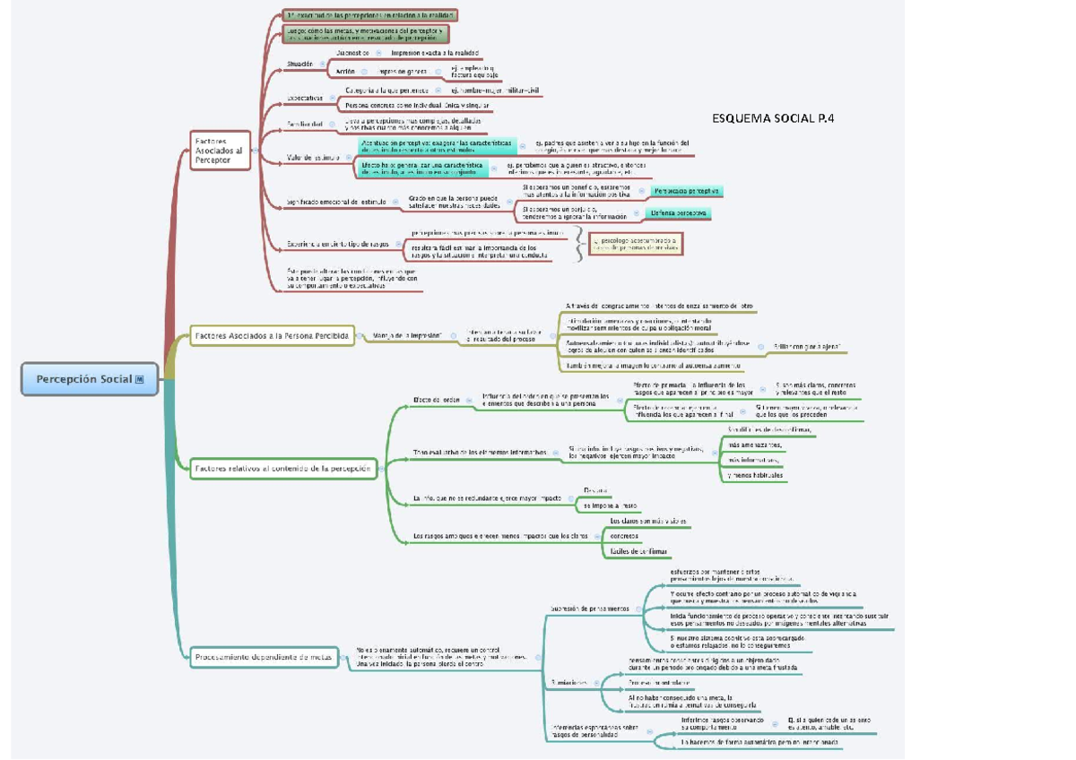 Esquema Social P - Psicología Social - ESQUEMA SOCIAL P. - Studocu