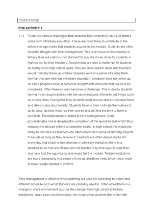 Summative Project - The IIE’s Varsity College Pretoria ASSESSMENT FRONT ...