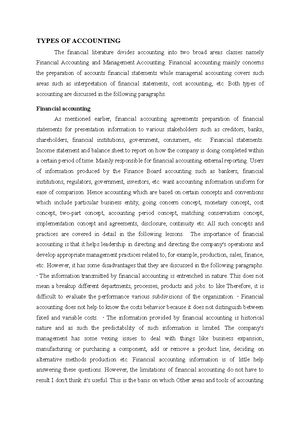 Introduction TO Accounting - INTRODUCTION TO ACCOUNTING When deciding ...