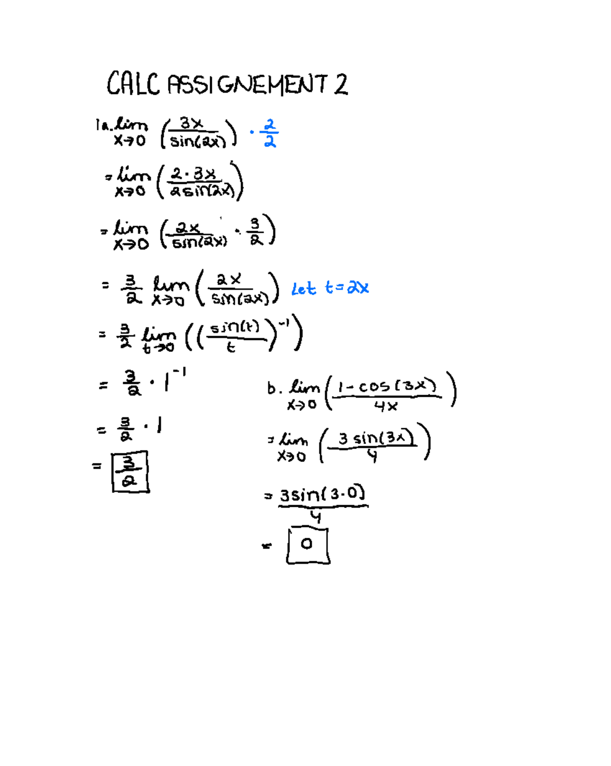 Calc assignment 2 - Practice - Math 1000 - CALC ASSIGNEMENT 2 fino s Is 352 Gmo 3 2 5. kg Shan ...