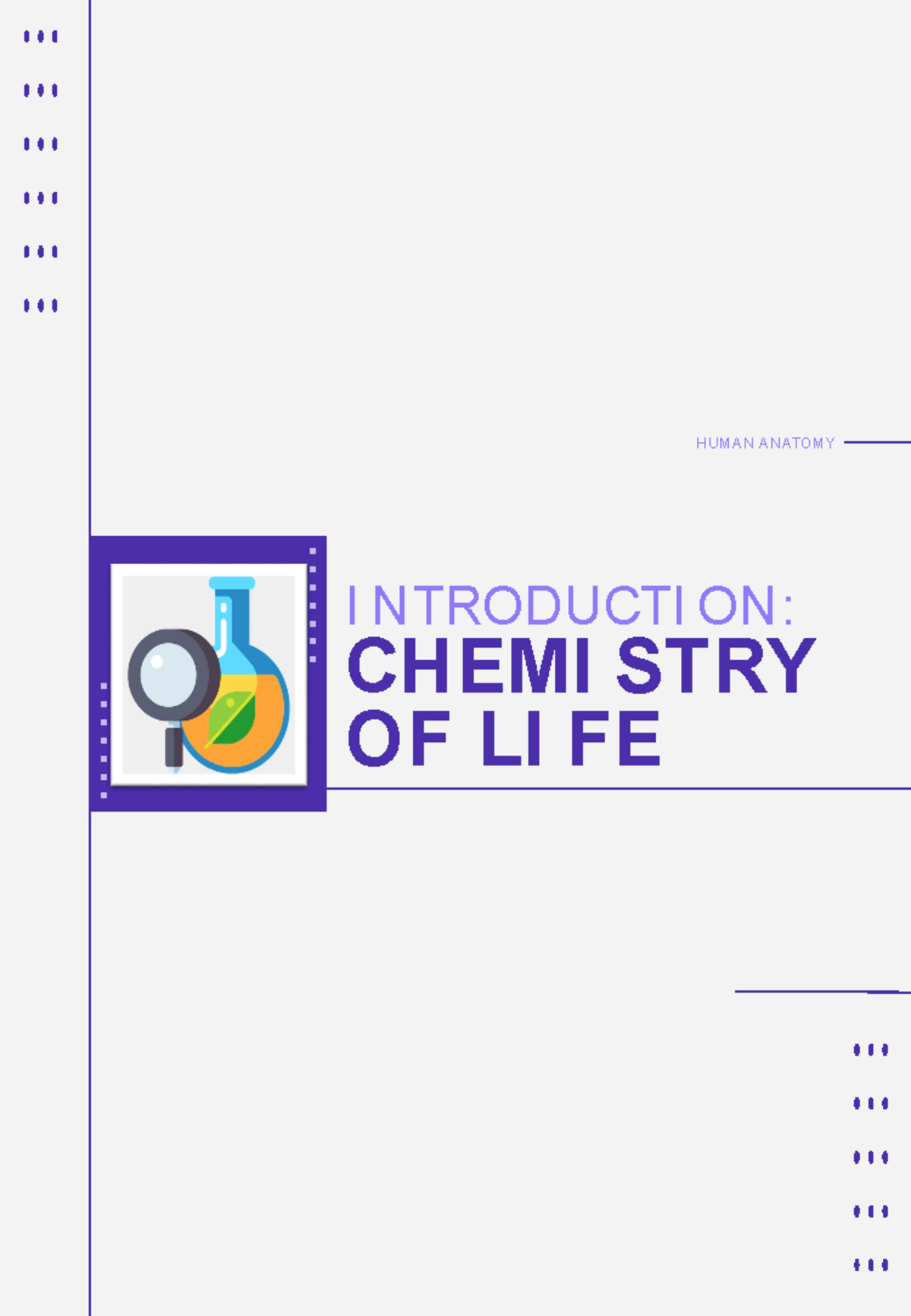 Worksheet Intro Chemistry of Life - I NTRODUCTI ON: CHEMI STRY OF LI FE ...