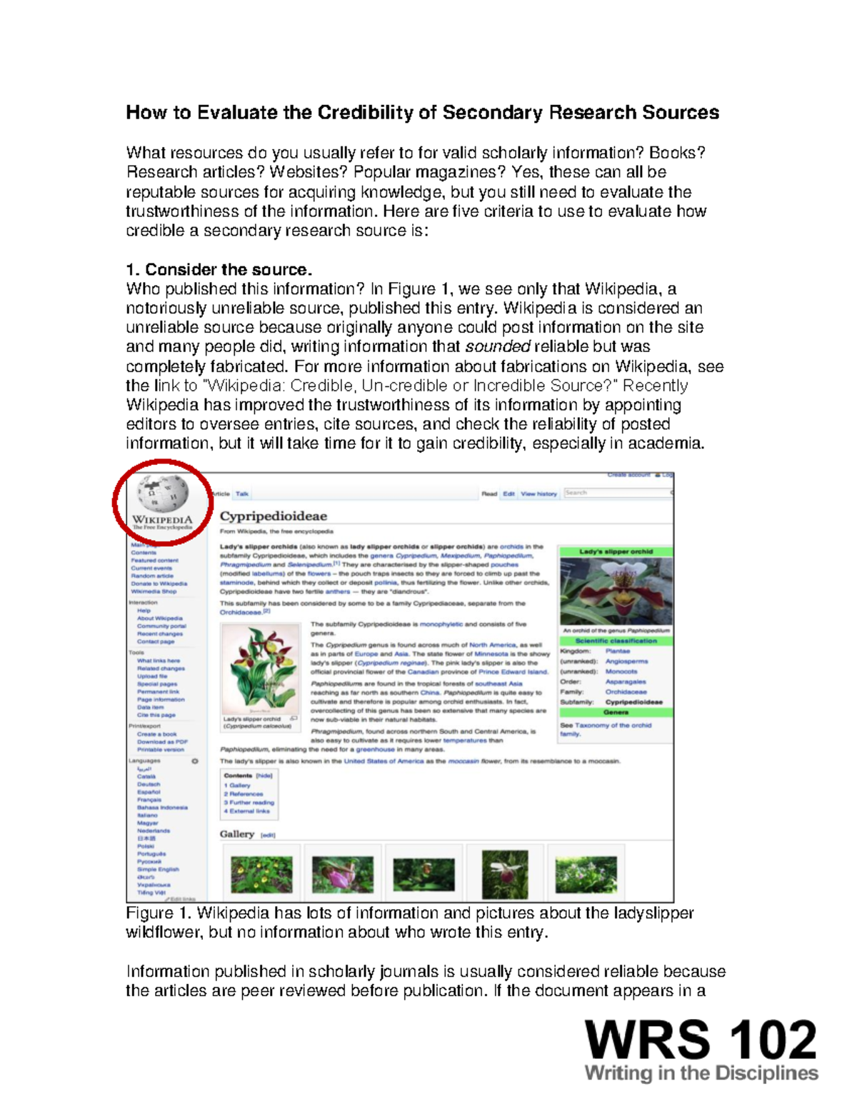 2 Evaluating credibility - How to Evaluate the Credibility of Secondary ...