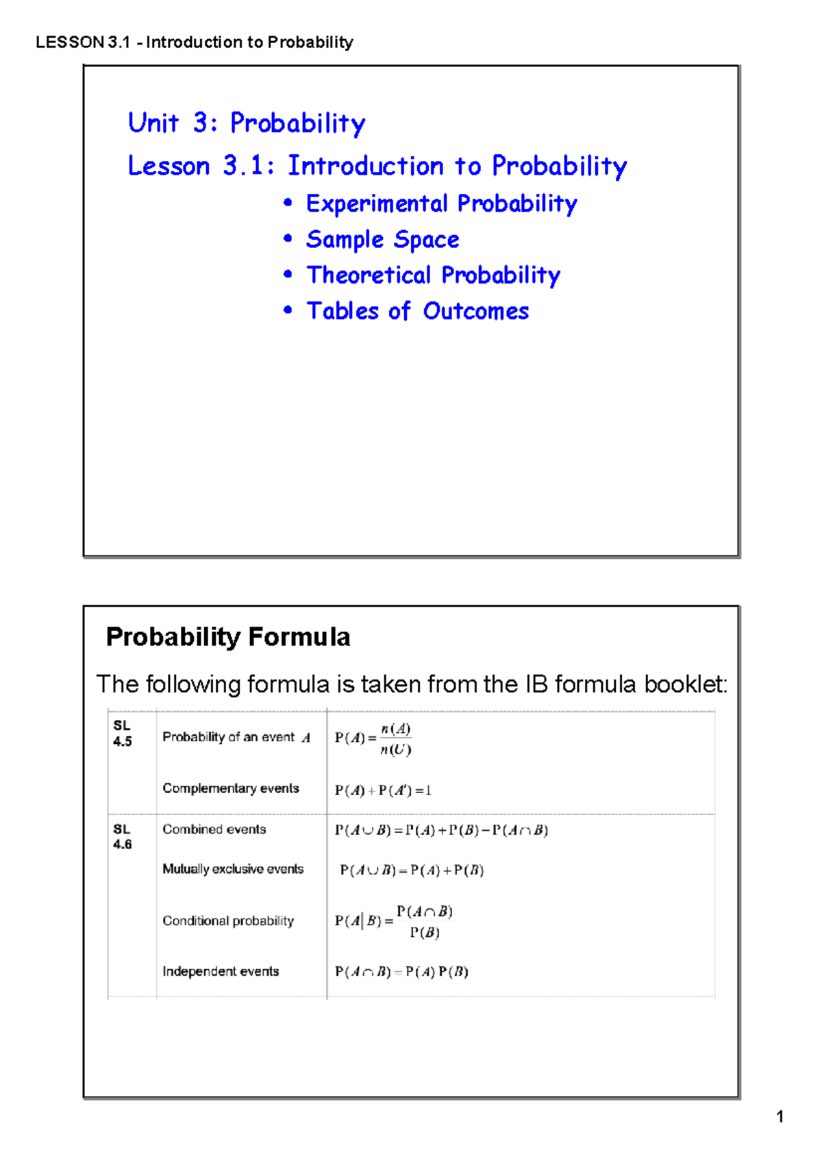 01a. Lesson 3.1 - Introduction to Probability (Blank Copy) - Copy ...