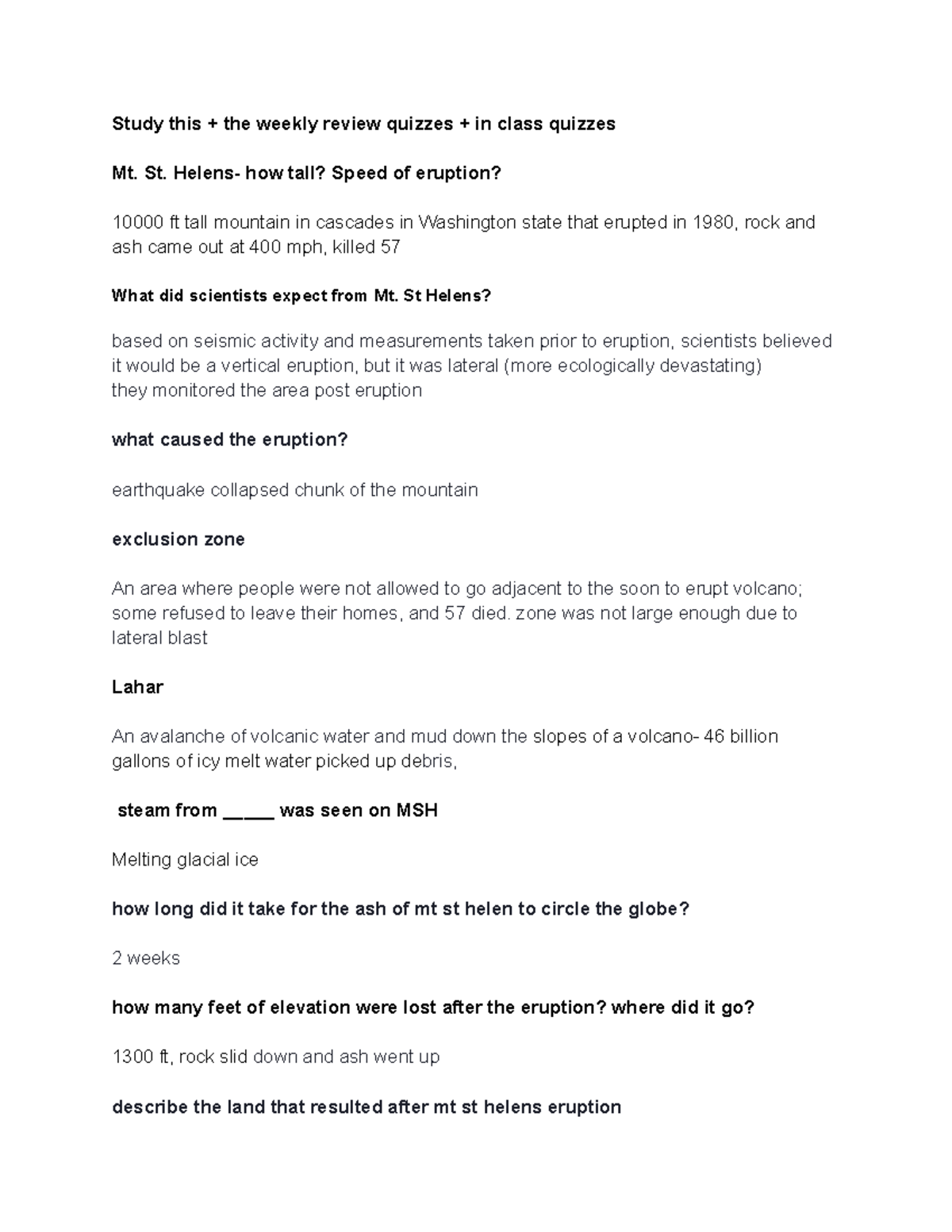 Bio 1108 module 1 study guide - Study this + the weekly review quizzes ...