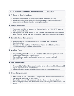 The Articles of Confederation worksheet rev 11 4 19 - The Articles of ...