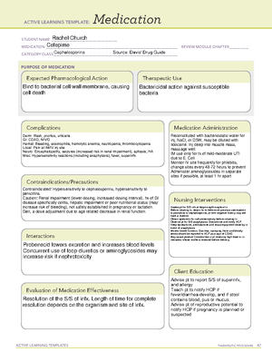 Epidemiological Calculations ATI Template - ACTIVE LEARNING TEMPLATES ...
