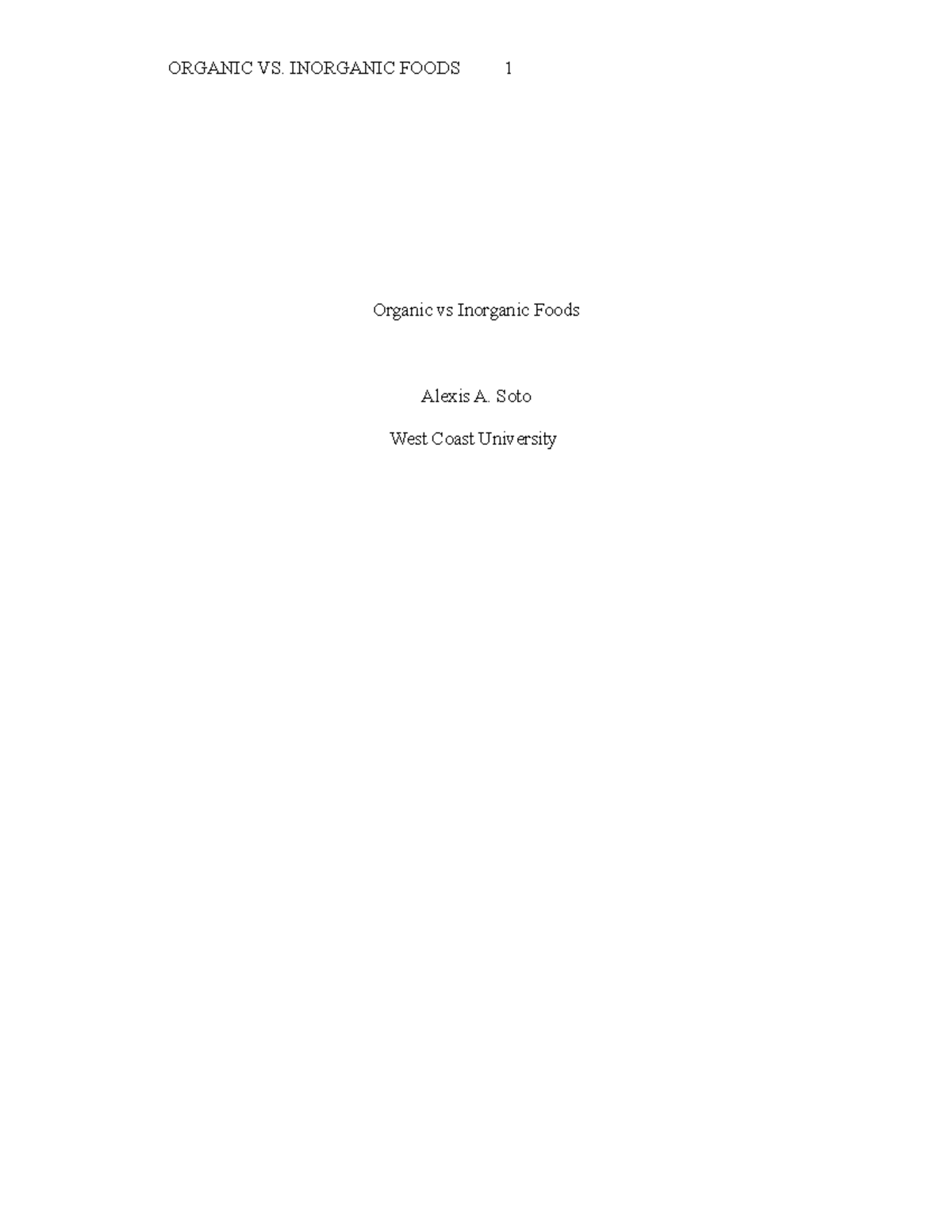 PHIL SIGNATURE Assignment Week 8 Signature Assignment - Organic vs ...