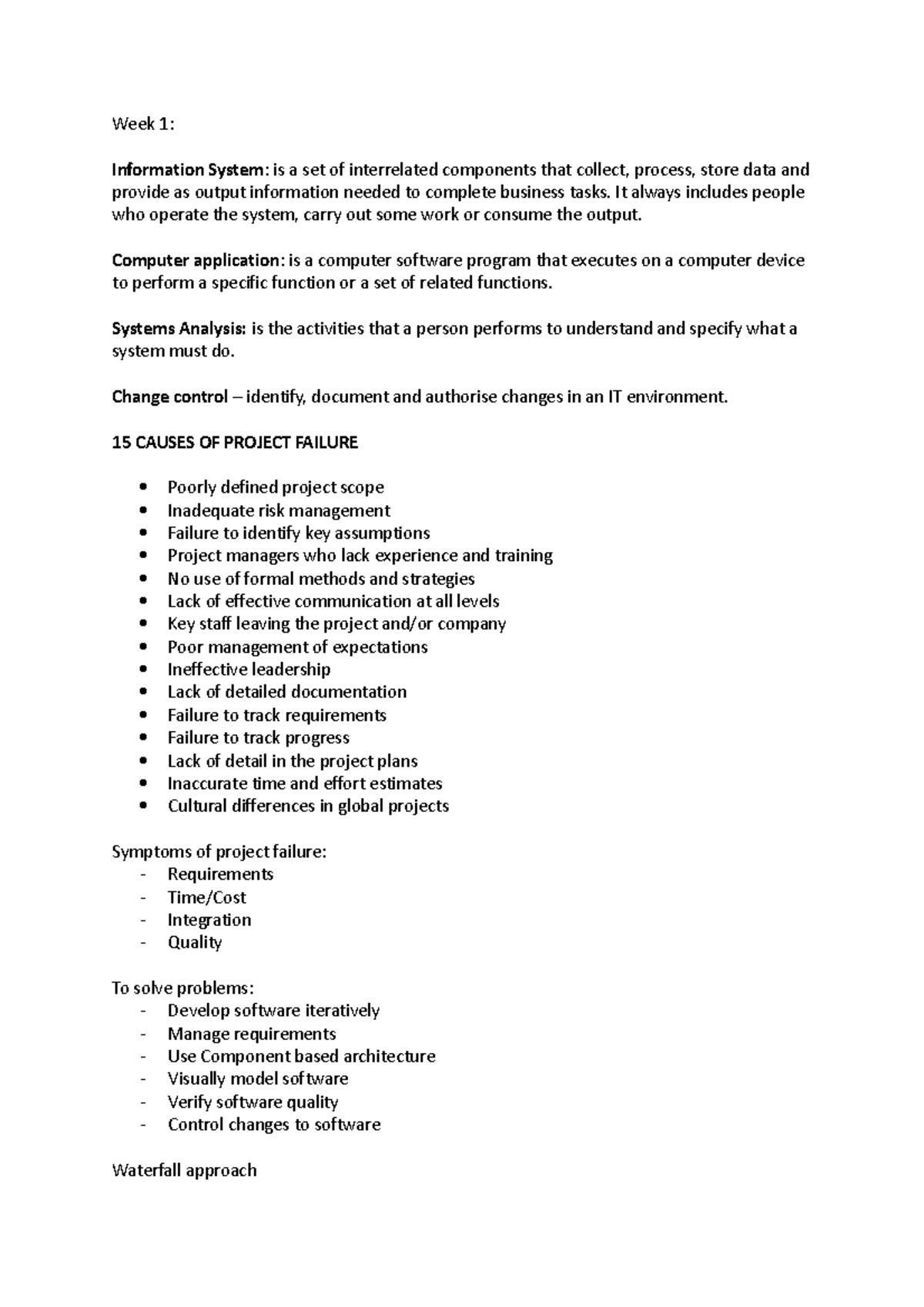 INF2009 notes - Document Summary of all the slides - Week 1 ...