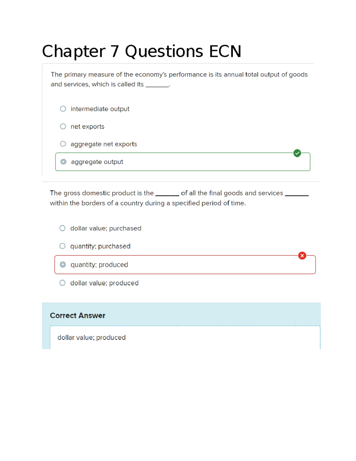 Chapter 7 Questions ECN - ECN204 - Studocu