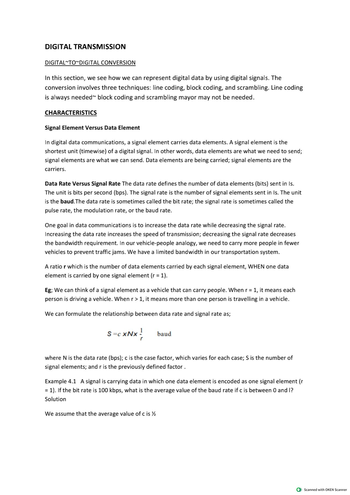 DATA Communication AND Networking PART 4 - Bsc physics - Studocu