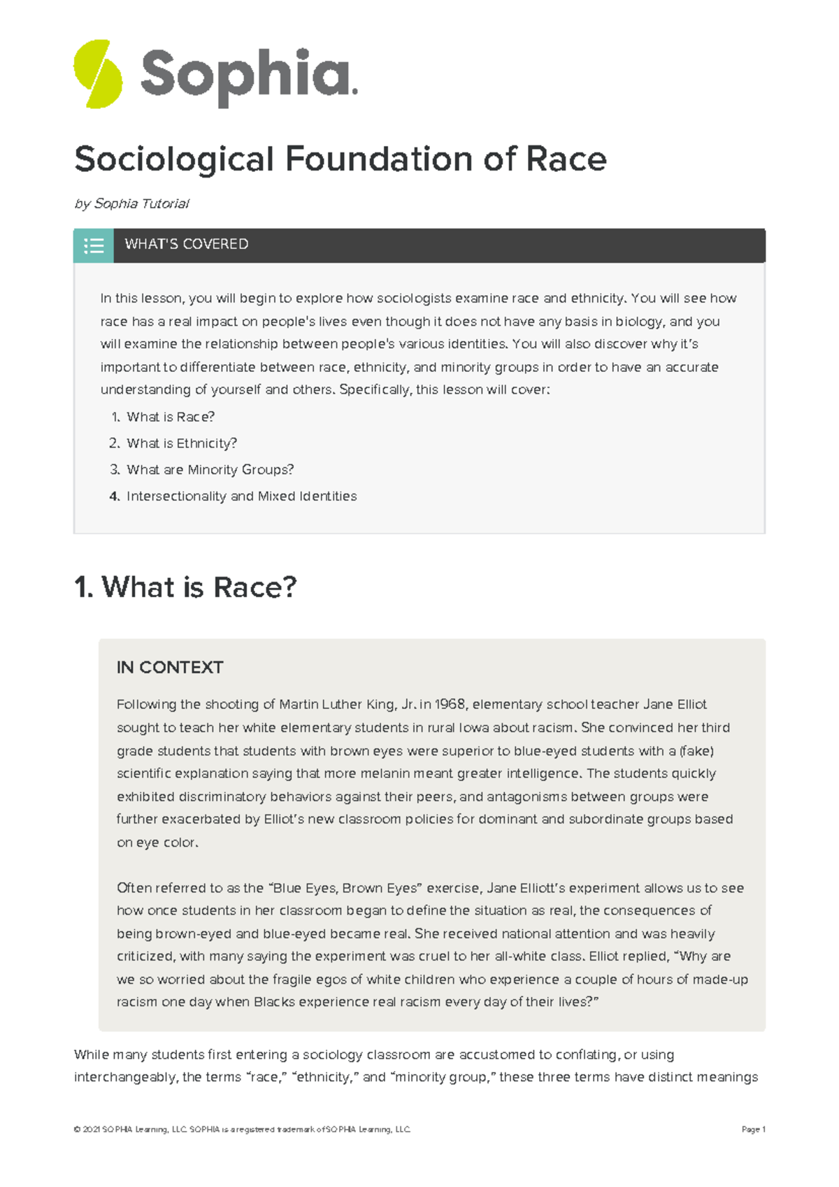 Sociological foundation of race - Sociological Foundation of Race by ...