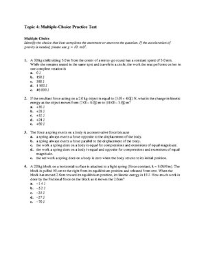Topic 5 Multiple-Choice Practice Test SV - Topic 5: Multiple-Choice ...