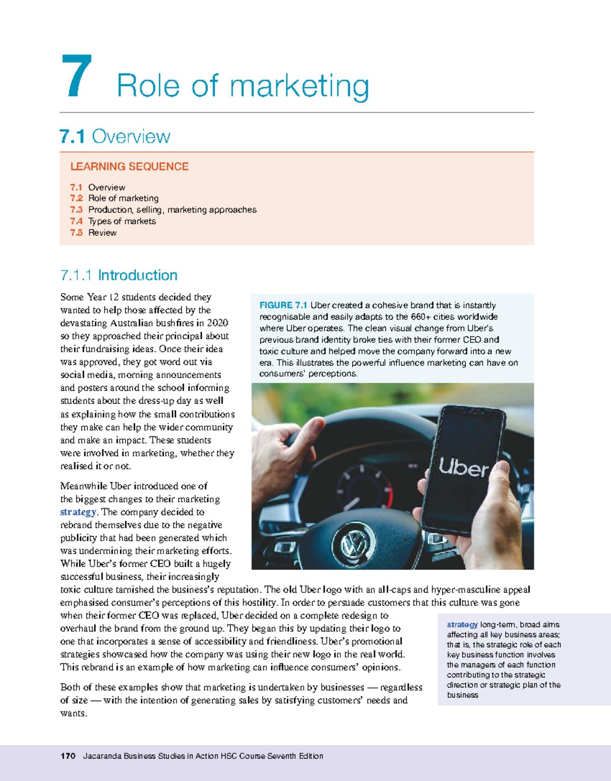 Role Of Marketing - 7 Role of marketing 7 Overview ####### LEARNING ...