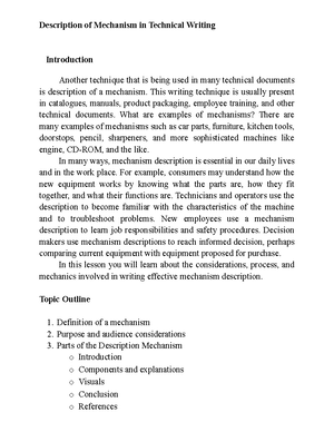 Definition, Nature, and Scope of Technical Writing - Definition, Nature ...