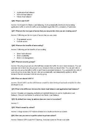 Aws questions-7 - AWS cloud practitioner questions and answers - Q241) What are shards in ...