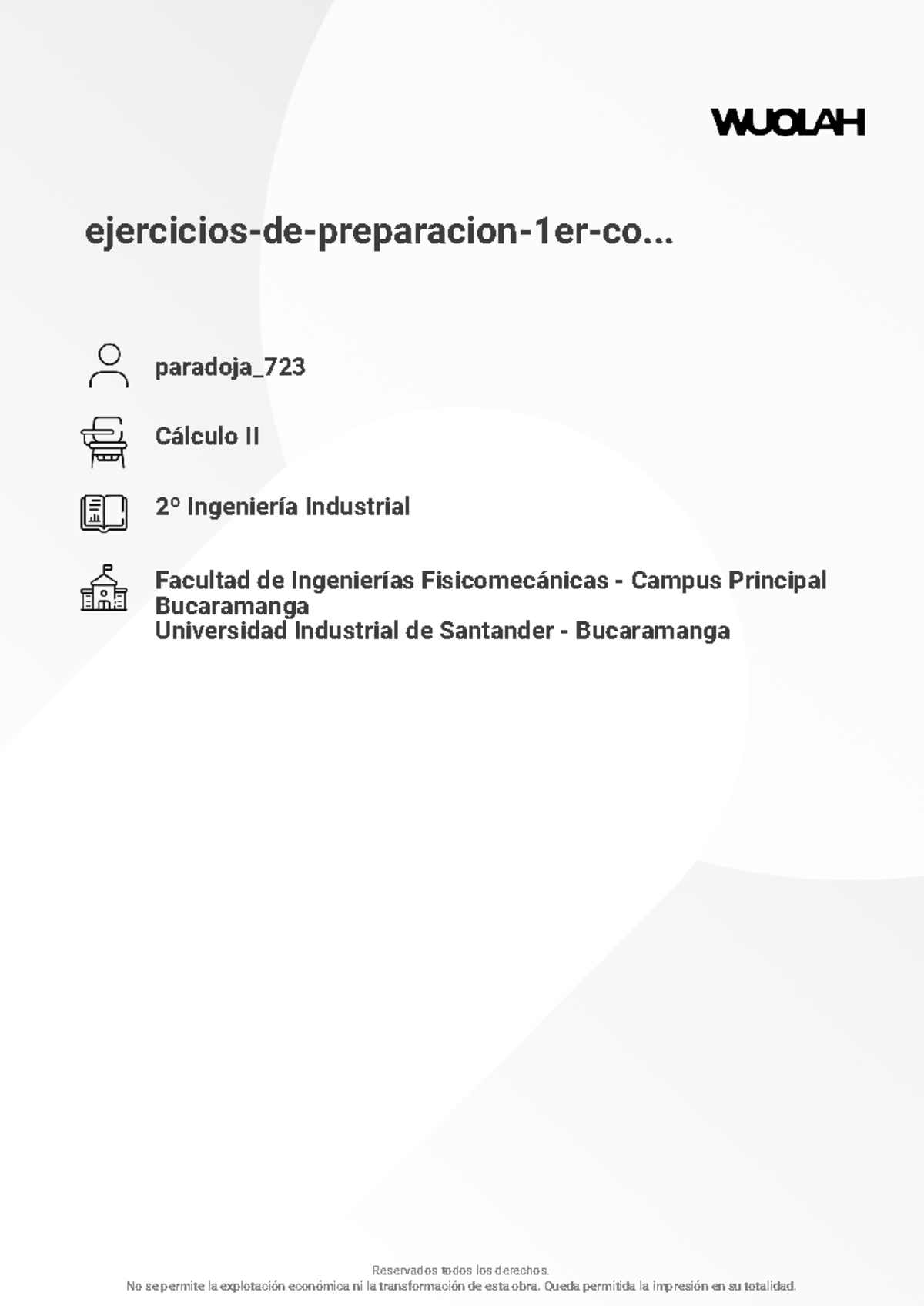 ejercicios de preparacion 1er corte - ejercicios-de-preparacion-1er-co... paradoja_ Cálculo II ...