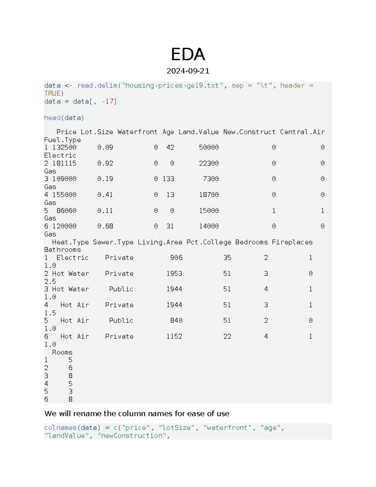 Eda - eda about the dataset - EDA 2024-09- data