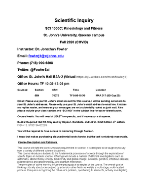 SCI-1000 (14) - lecture - Scientific Inquiry: Astronomy Week 5 Problem Set Part I: The - Studocu