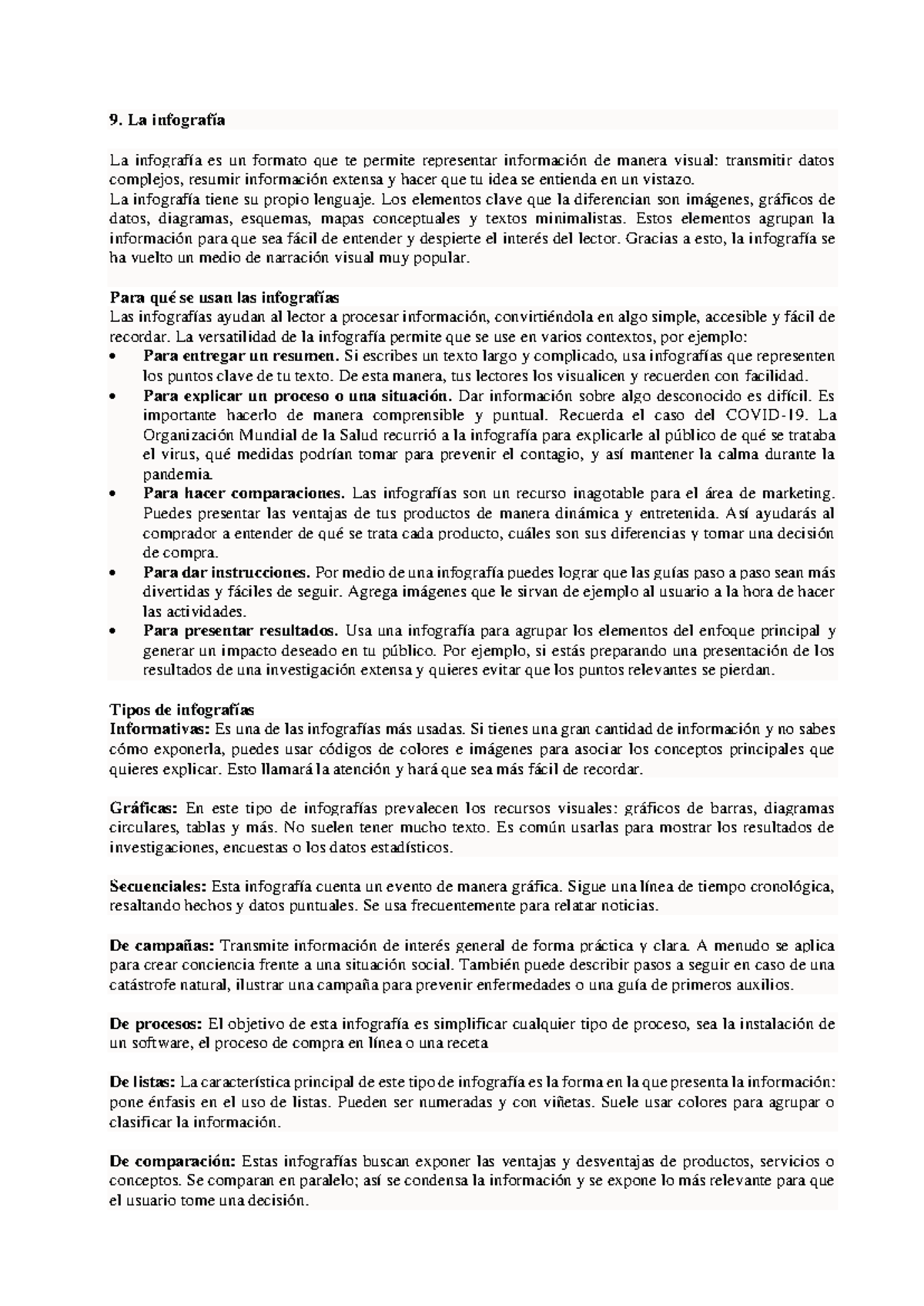Actividad N° 09-IPT-AA-II - La infografía La infografía es un formato ...