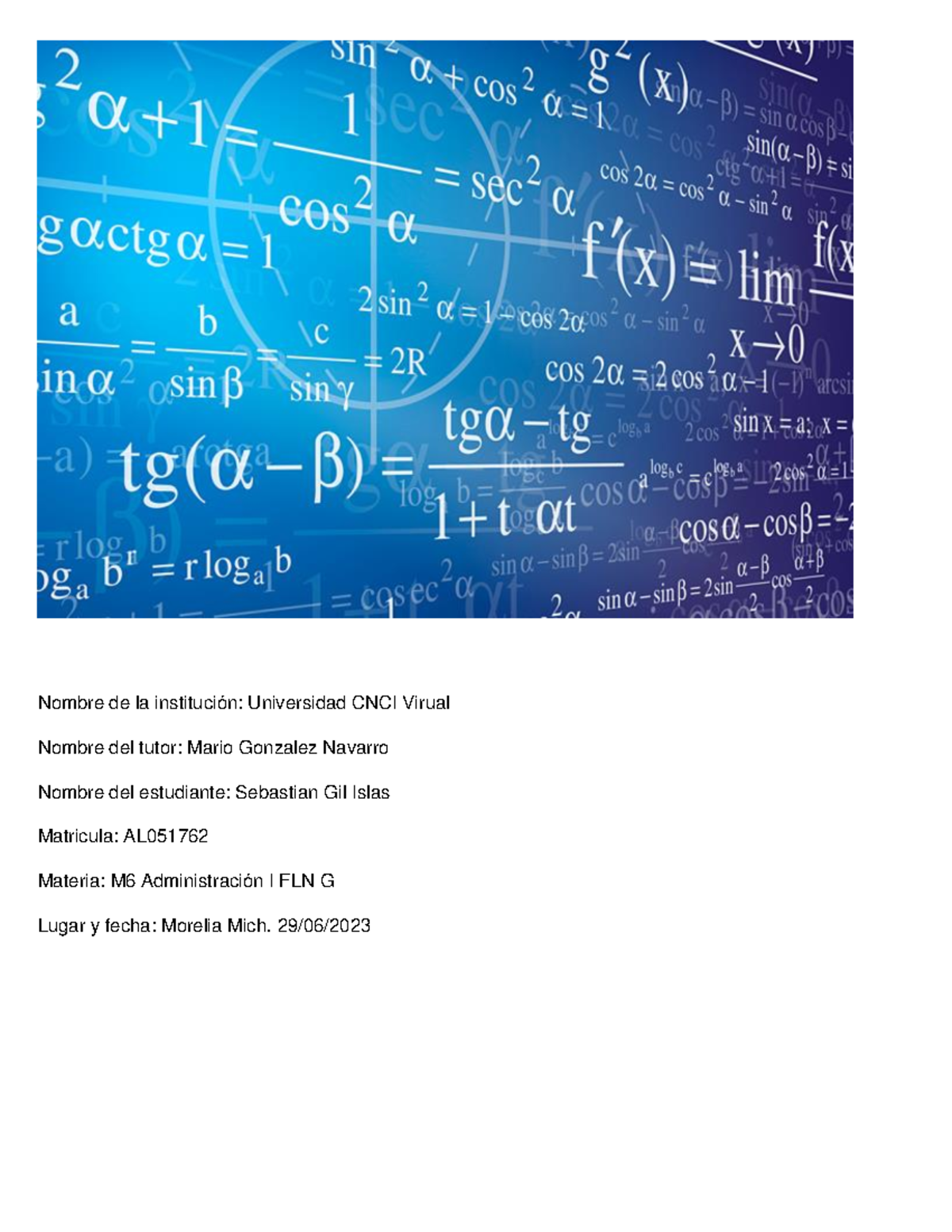 M6 Automatización de la manufactura FIN A- Proyecto Modular - Nombre de la institución ...