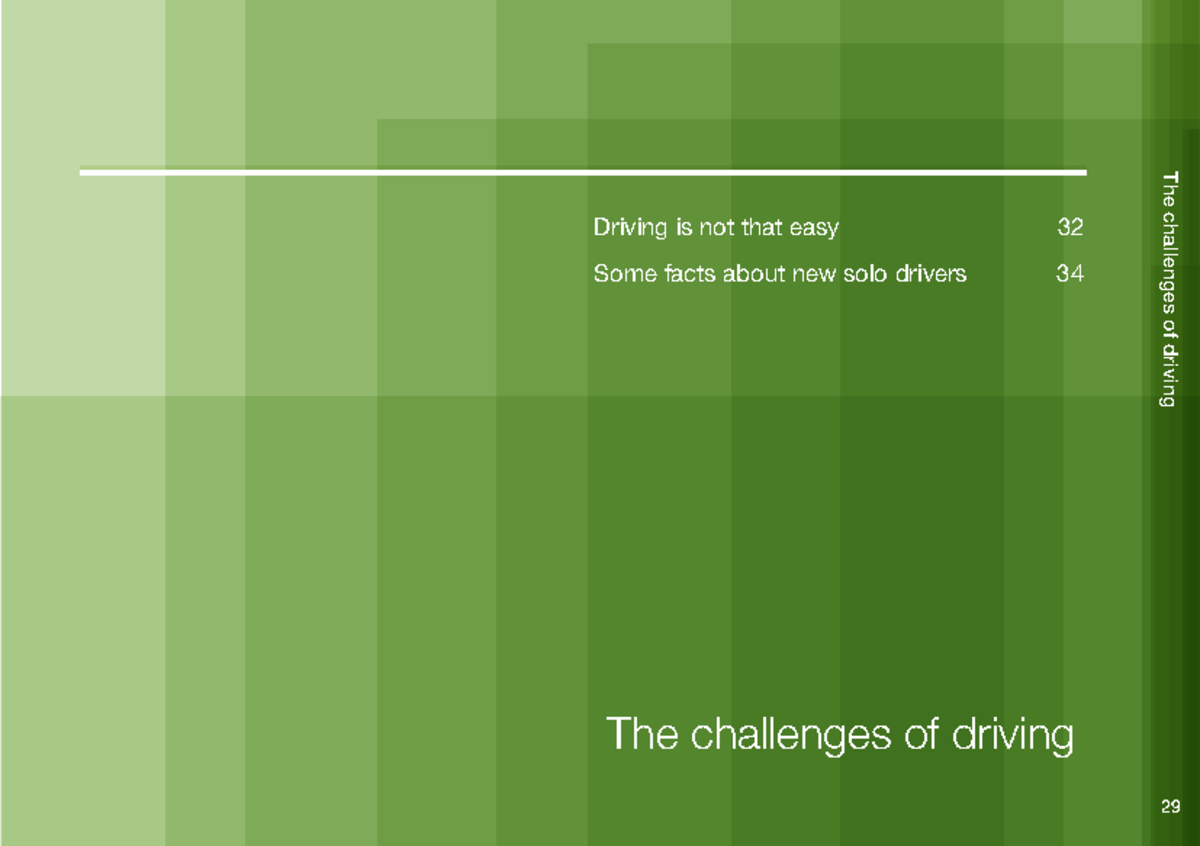 Road to solo driving Part 1 The challenges of driving English - The ...