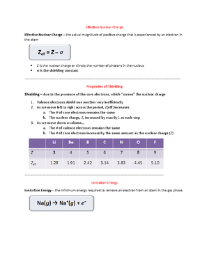 Detailed Lab Report- chem bonding - CHEM 1001 Chemical Bonding and Web ...