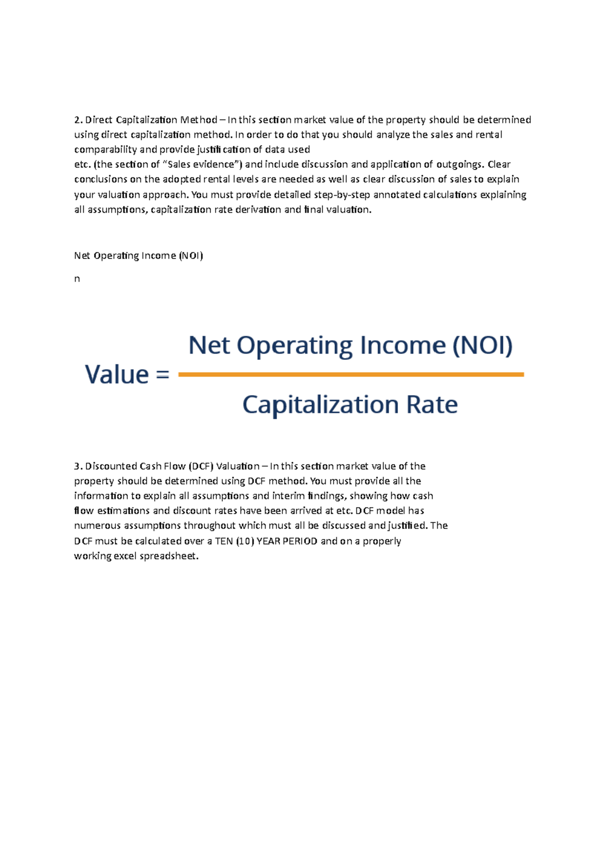 Assignment+Two+MMP212+T1+2022 - Direct Capitalization Method – In this ...