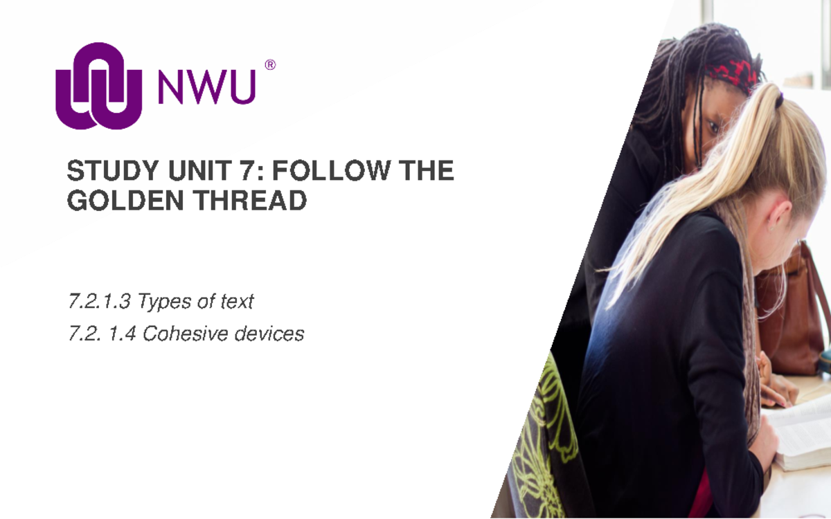 Week 11 Lecture 2 Study Unit 7.2.1.3 - 7.2.1.4 2023 - STUDY UNIT 7 ...