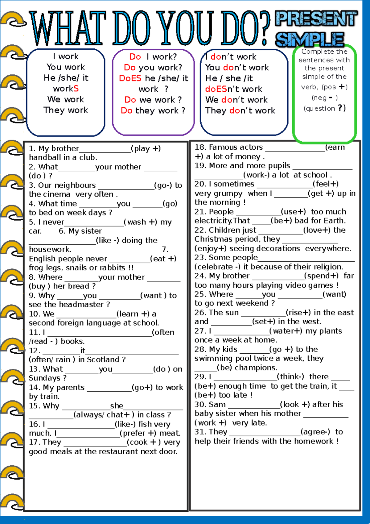 What-do-you-do-present-simple-affirmative-negative-grammar-drills ...