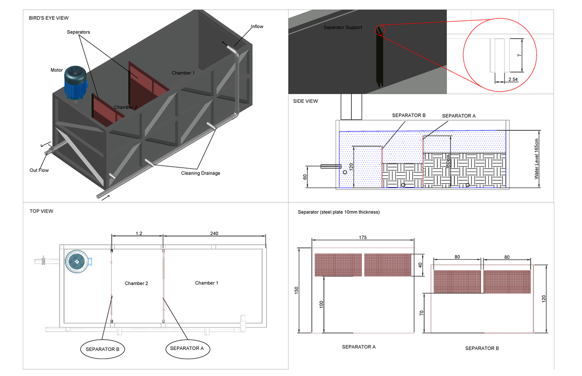 Slurry-tank2 - Bachelor of science in civil engineering - V= 4 cu. m V ...