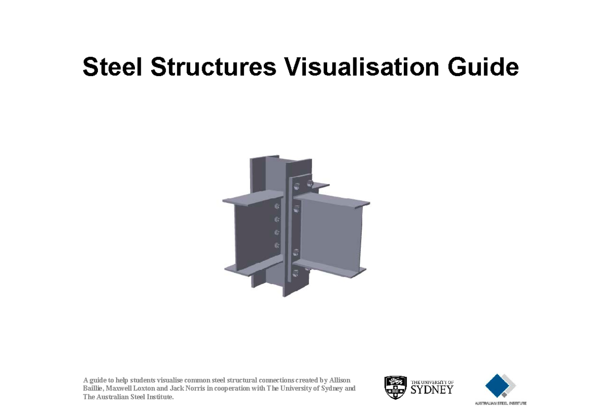 3D pdf steel connections - Steel Structures Visualisation Guide A guide ...