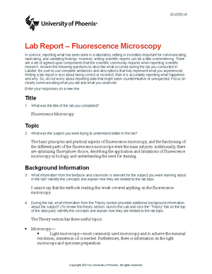Sci250 v5 wk4 control of microbial growth lab report - SCI/250 v ...