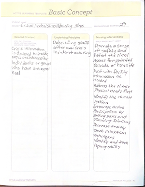 Psychotic disorders - ATI Template - ACTIVE LEARNING TEMPLATE System ...