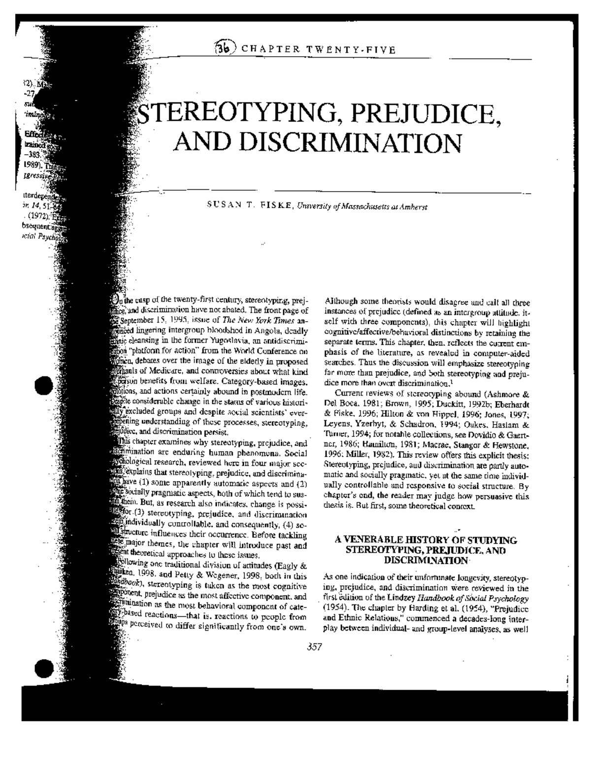 Research on Prejudism - AOC109HLS - Studocu