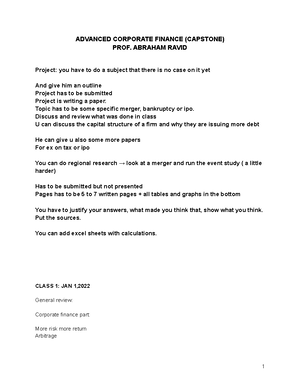 EF paper project - SARA DEIL PROFESSOR DAKHLI - ENTREPRENEURIAL FINANCE ...